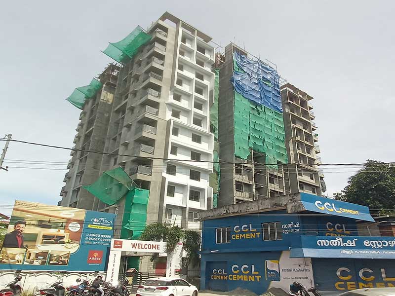 Luxury 2 BHK, 3 BHK Flats For Sale in Viyyur, Thrissur: Asset Fortuna